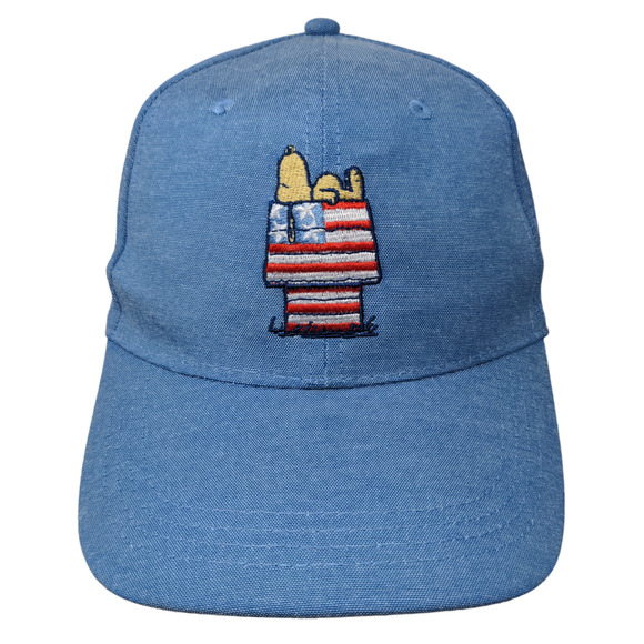Peanuts | Accessories | Peanuts Mens Strapback Hat Blue Osfm ...